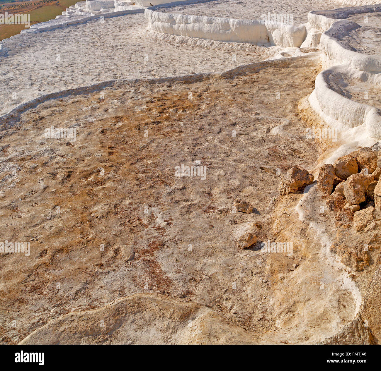 unique abstract in pamukkale turkey asia the old calcium bath and ...