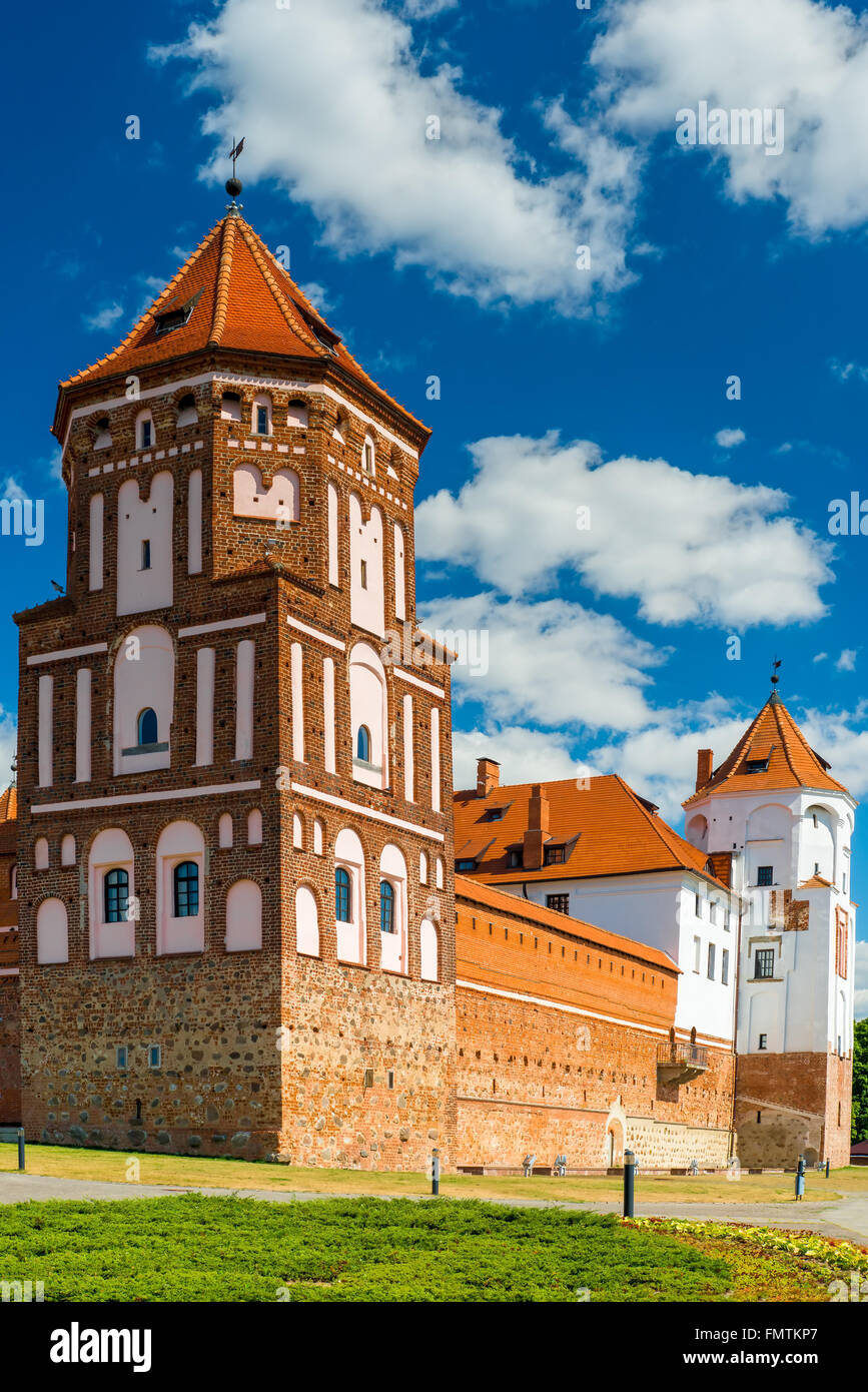 Mir castle restoration hi-res stock photography and images - Alamy