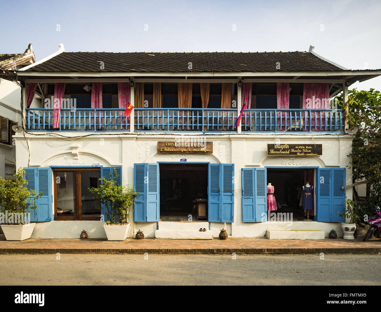 Old shophouse in unesco heritage hi-res stock photography and images ...