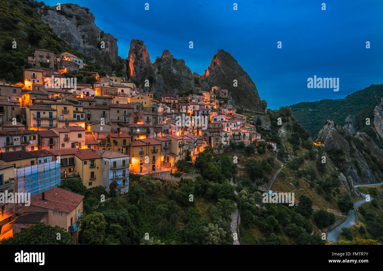 Castelmezzano in Basilicata, one of the most beautiful village in Italy ...