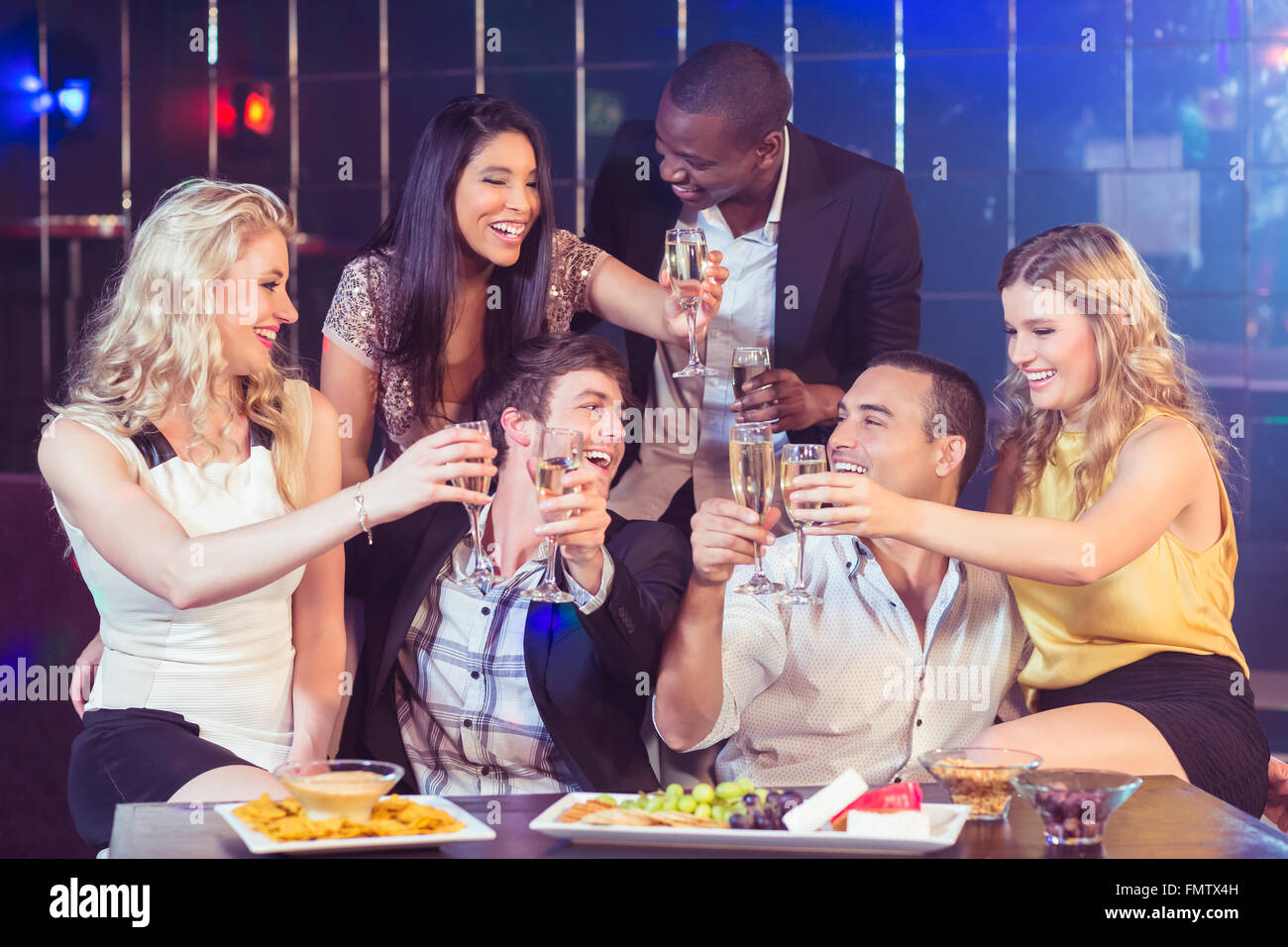 Champagne bar snacks hi-res stock photography and images - Alamy