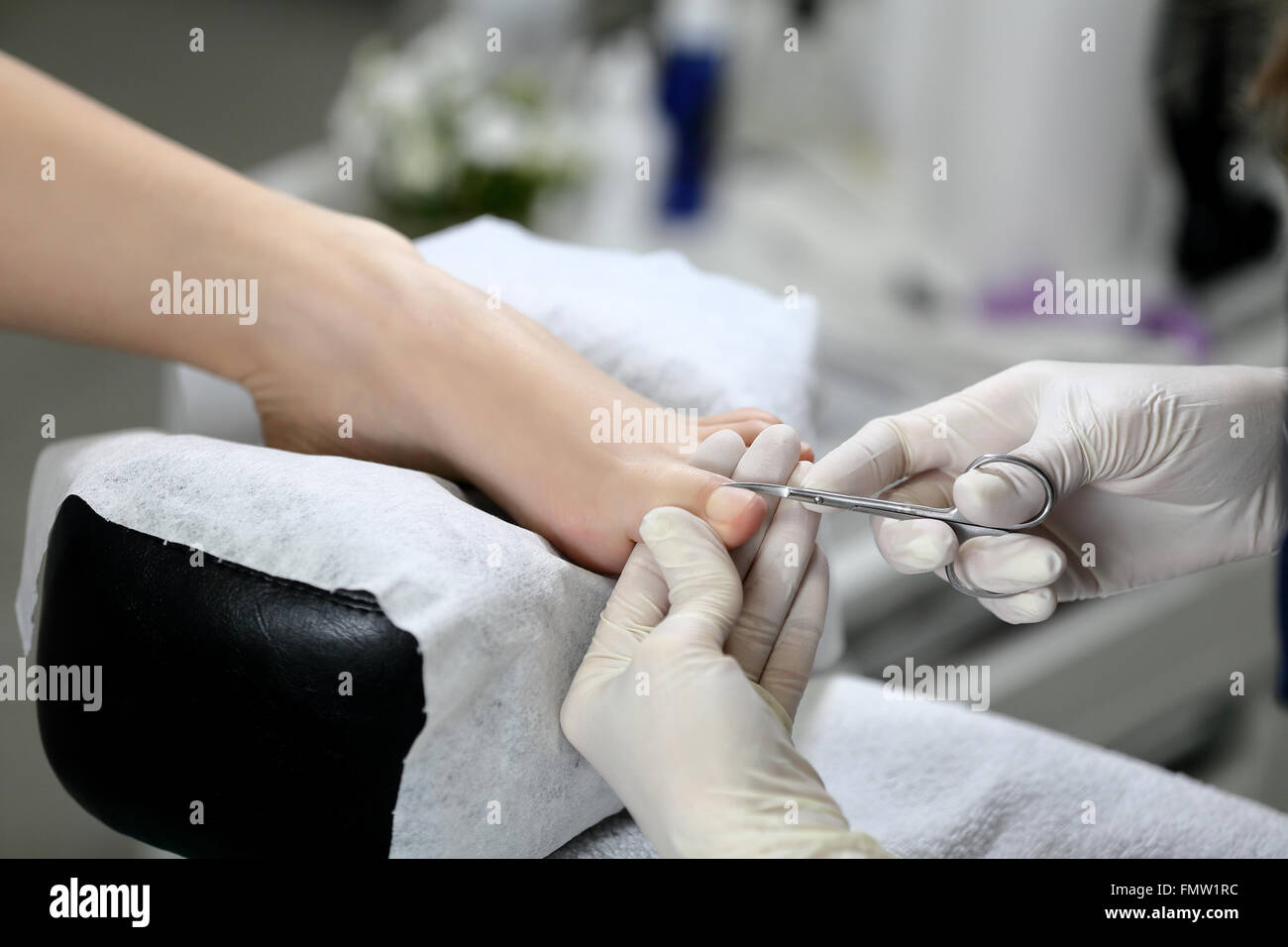 Foot nail hi-res stock photography and images - Alamy