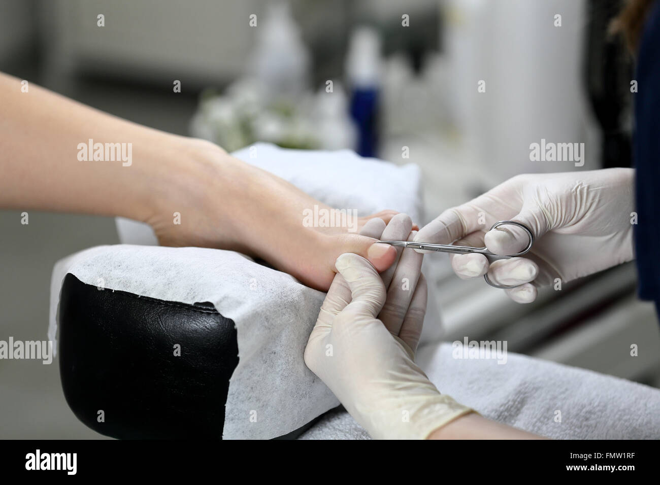 Foot nail hi-res stock photography and images - Alamy