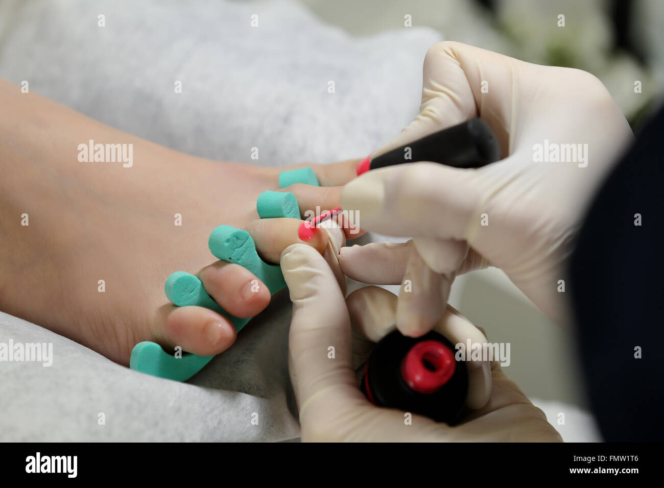 Pedicure and salon hi-res stock photography and images - Alamy