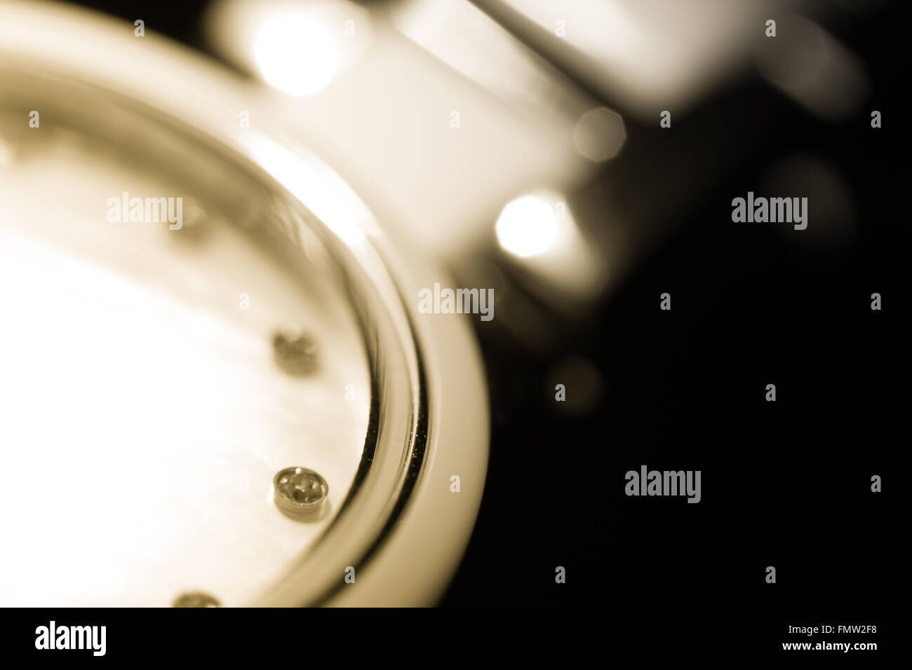 Luxury wrist watch macro photo Stock Photo - Alamy