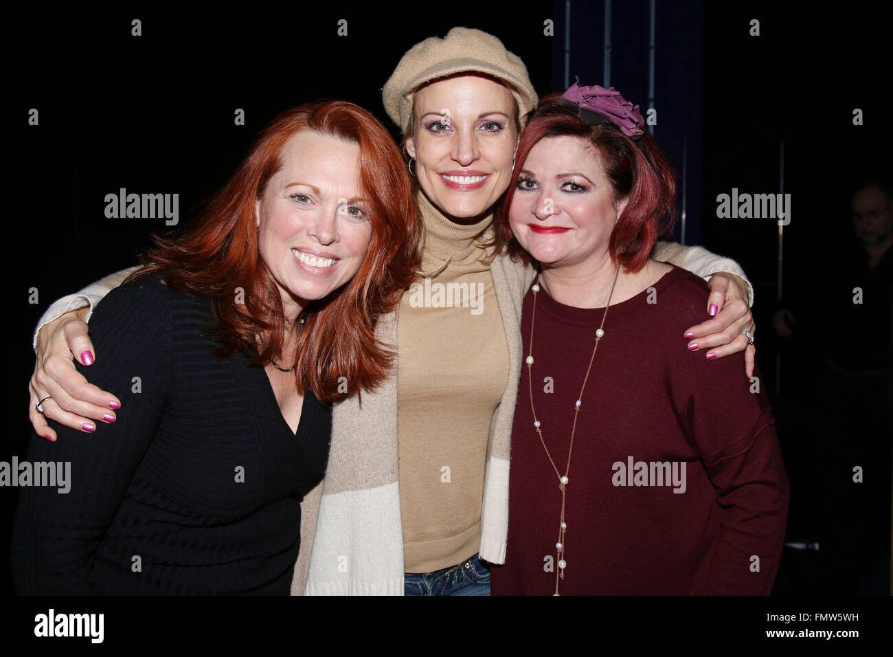Backstage at the Broadway musical Disaster! at the Nederlander Theatre ...