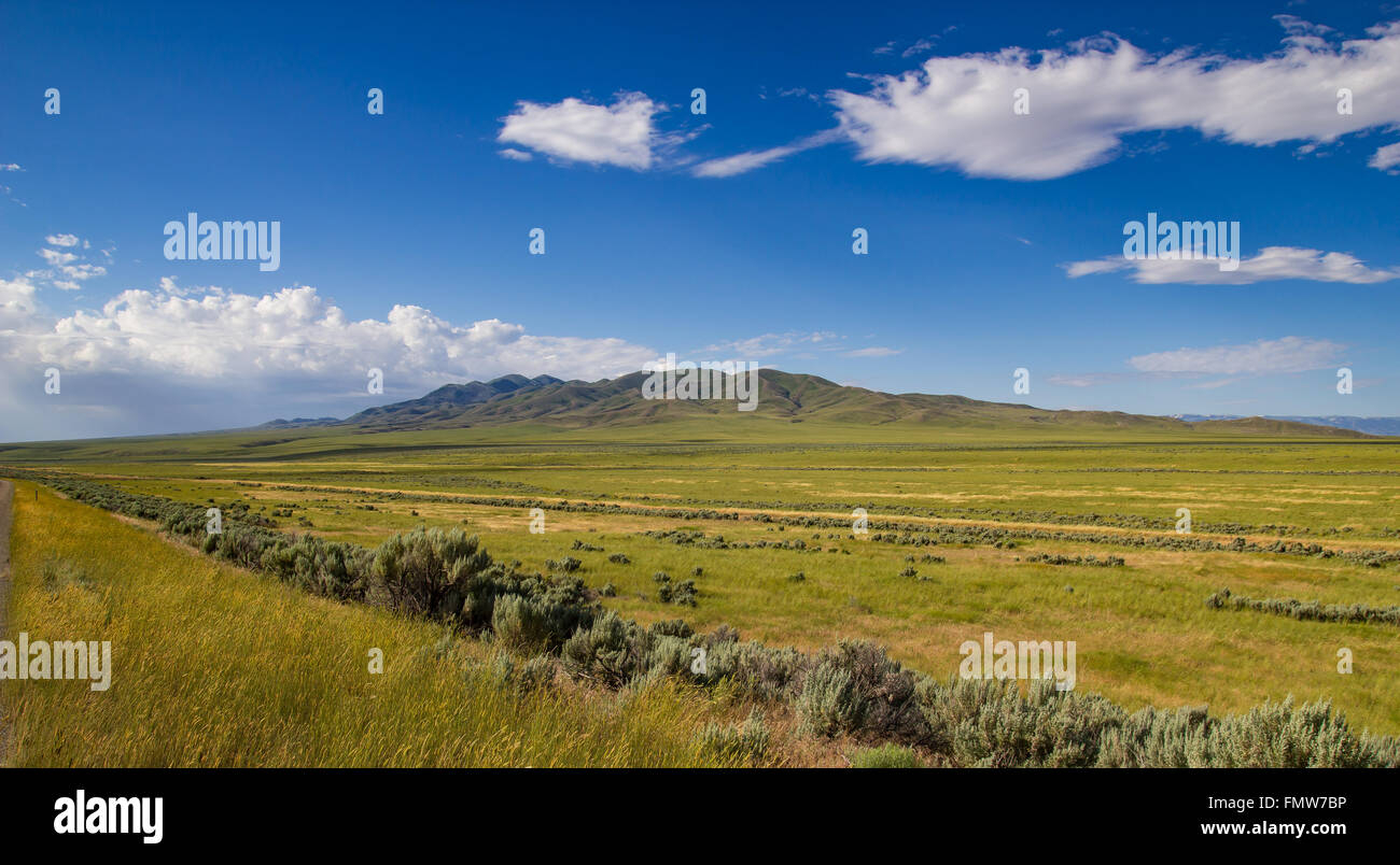 Grasslands in northern Utah Stock Photo - Alamy