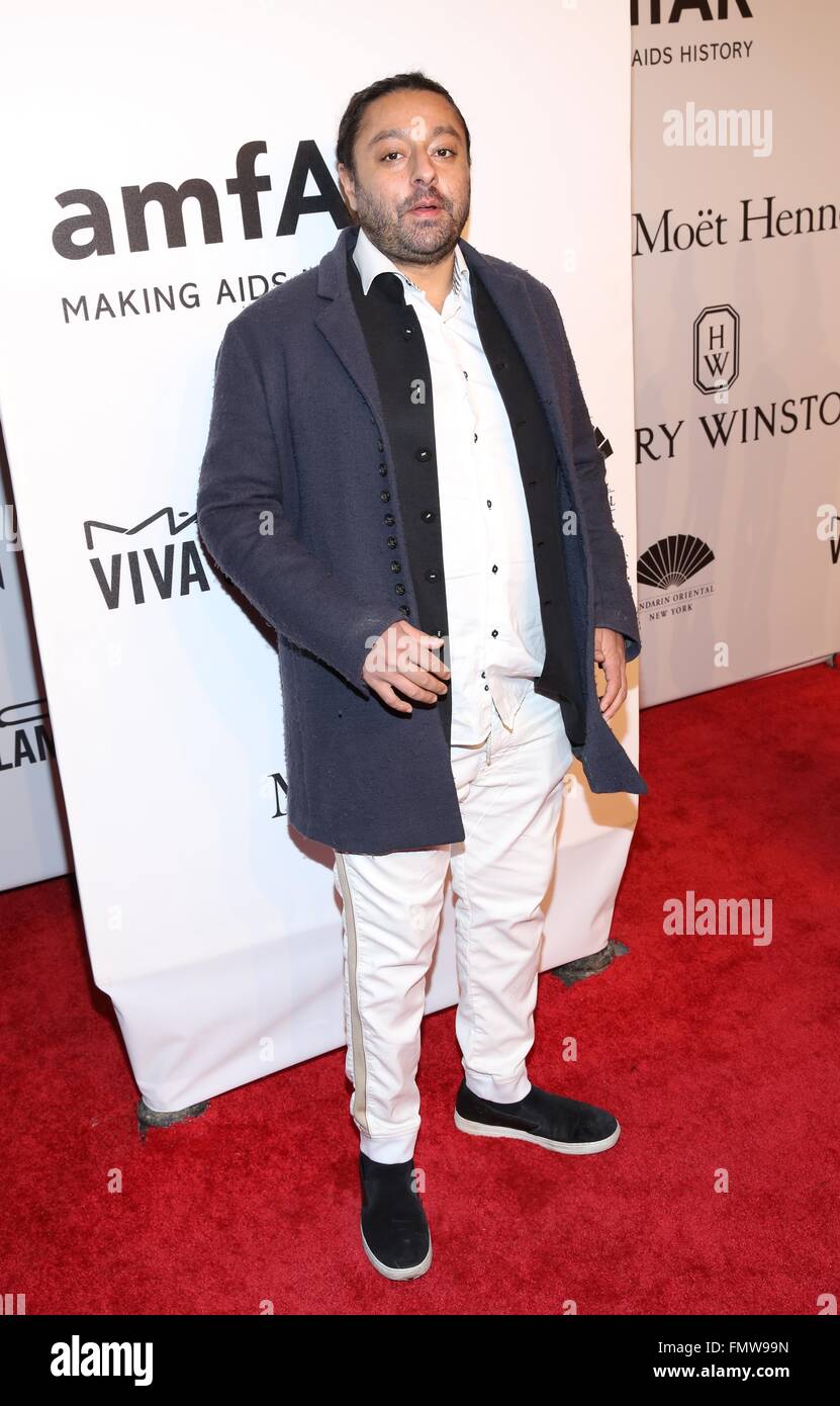 2016 amfAR New York Gala - Red Carpet Arrivals Featuring: Vikram ...