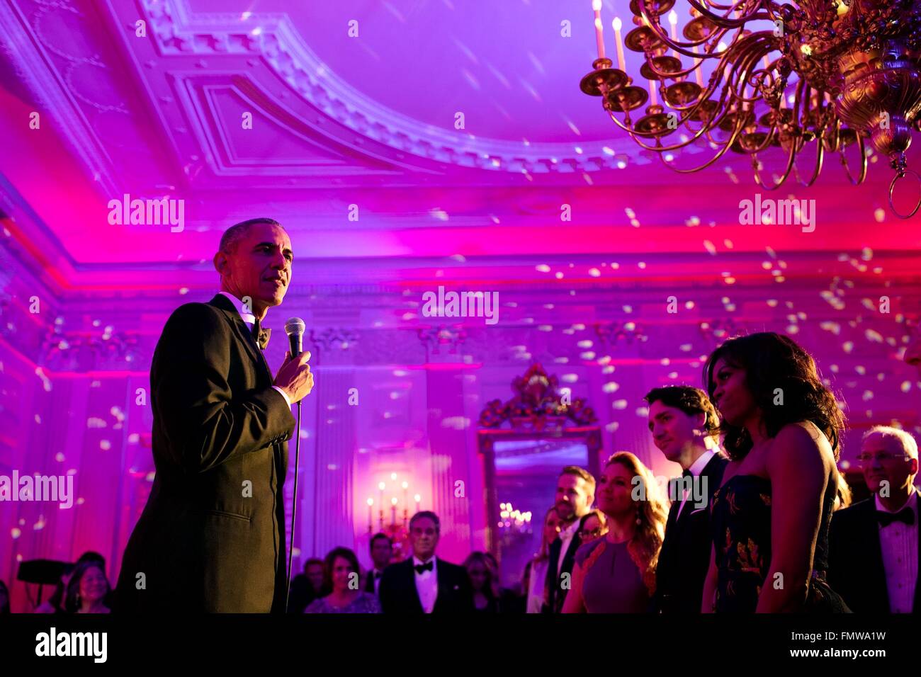 Justin trudeau dinner white house hi-res stock photography and images ...