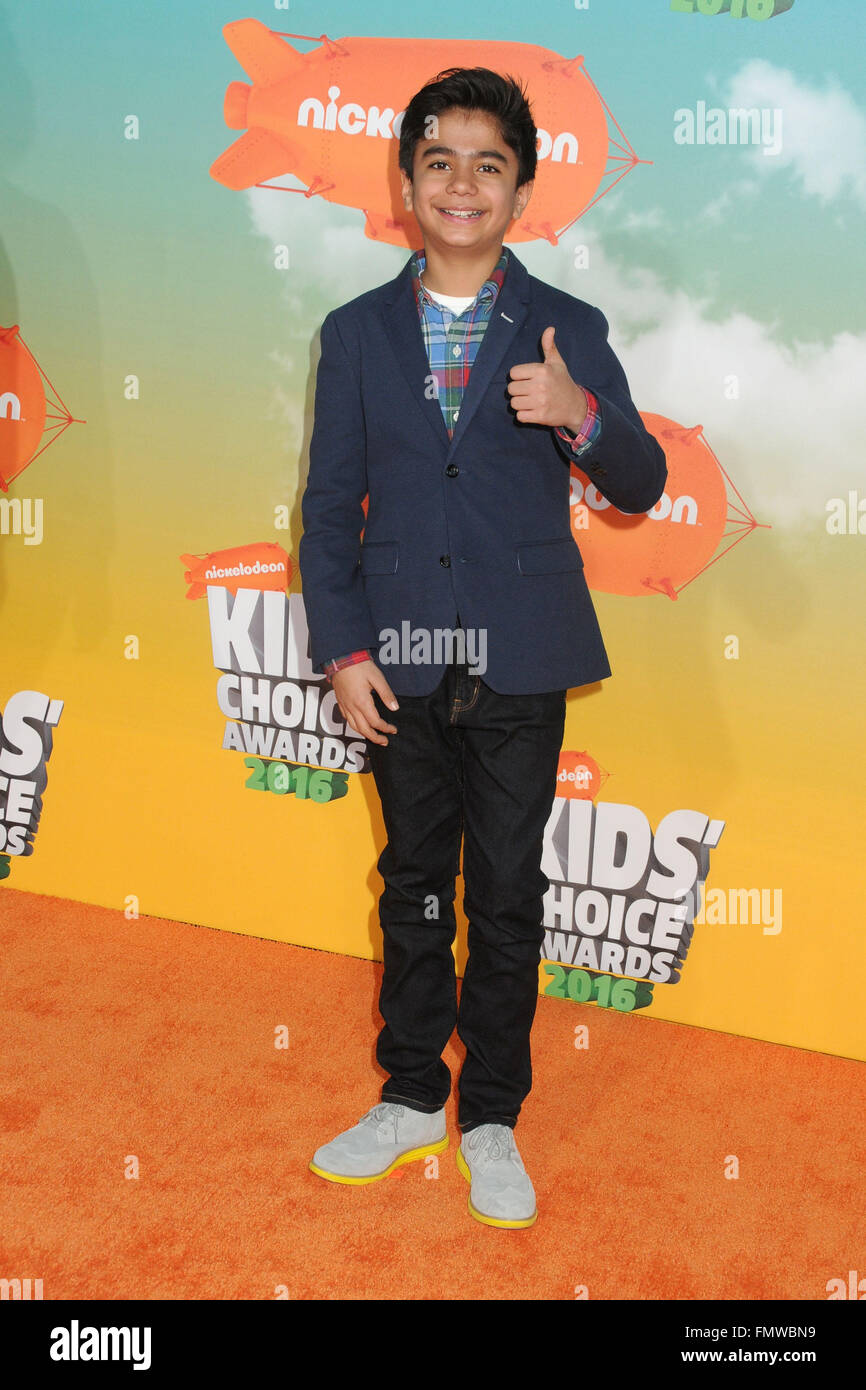 March 12, 2016 - Inglewood, CA, United States - Neel Sethi. 2016 ...
