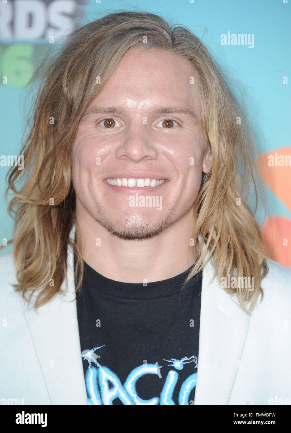 Tony Cavalero at arrivals for Nickelodeon's Kids' Choice Awards 2016 ...