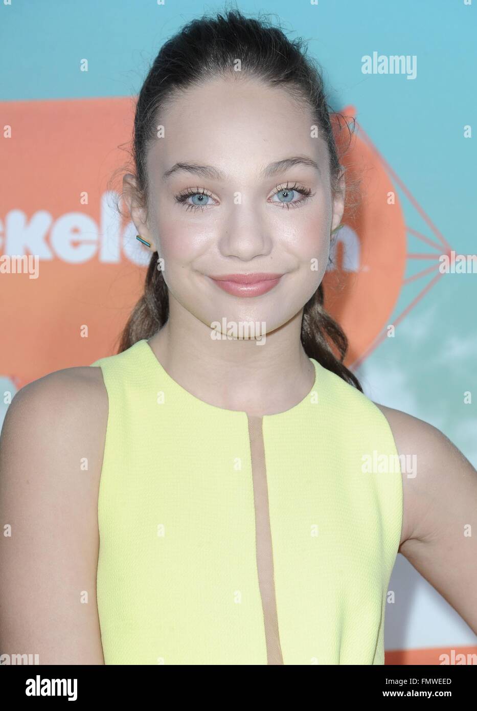 Inglewood, CA. 12th Mar, 2016. Maddie Ziegler at arrivals for ...