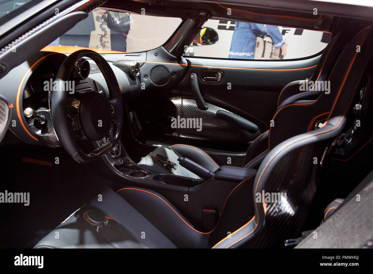 Koenigsegg Agera One Interior