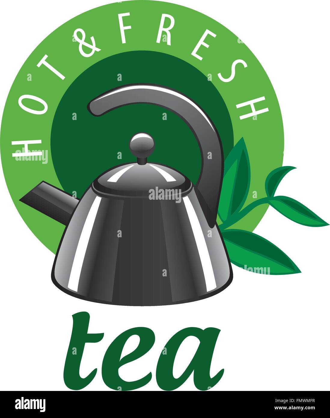 vector logo tea Stock Vector Image & Art - Alamy