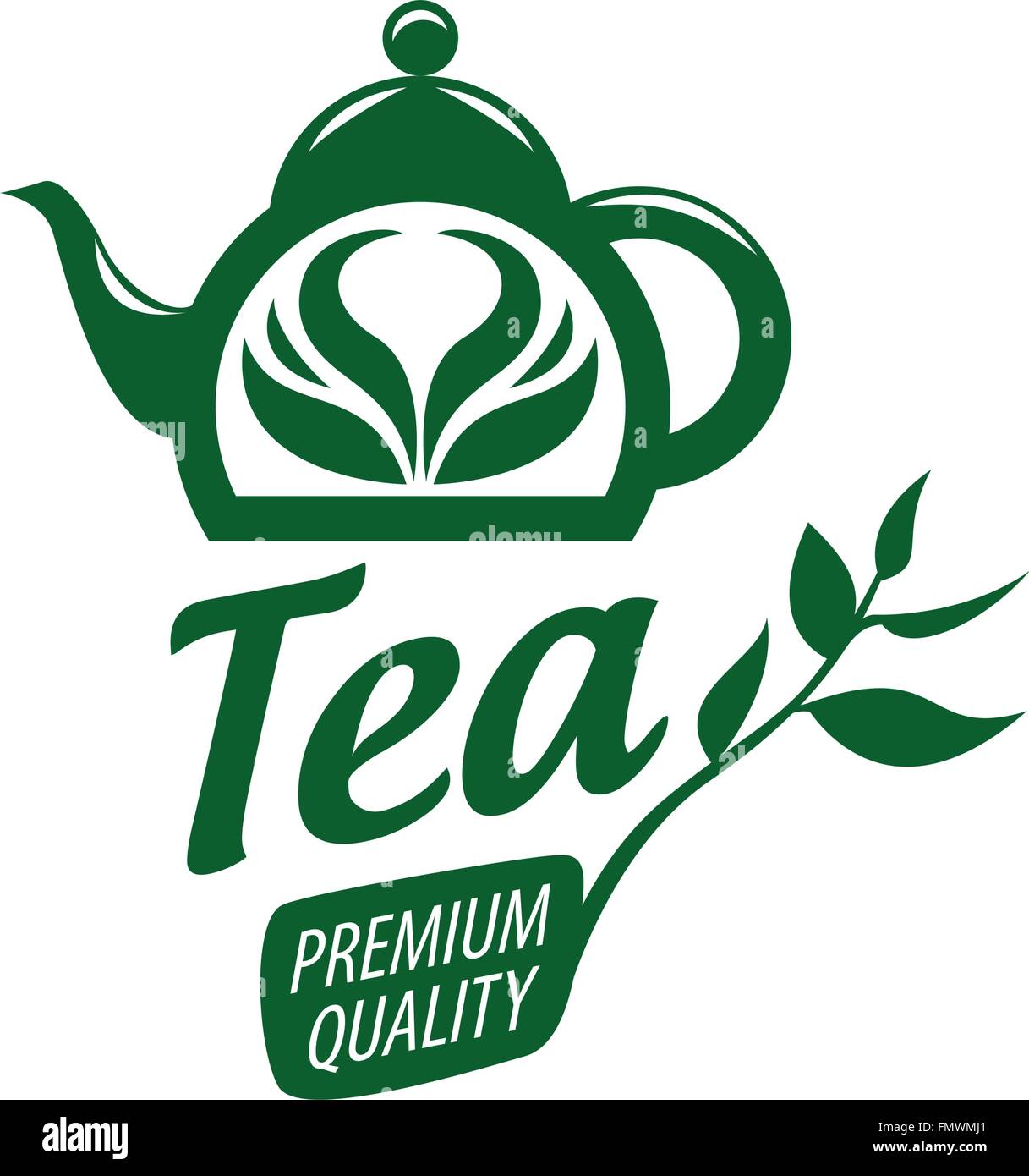 vector logo tea Stock Vector Image & Art - Alamy