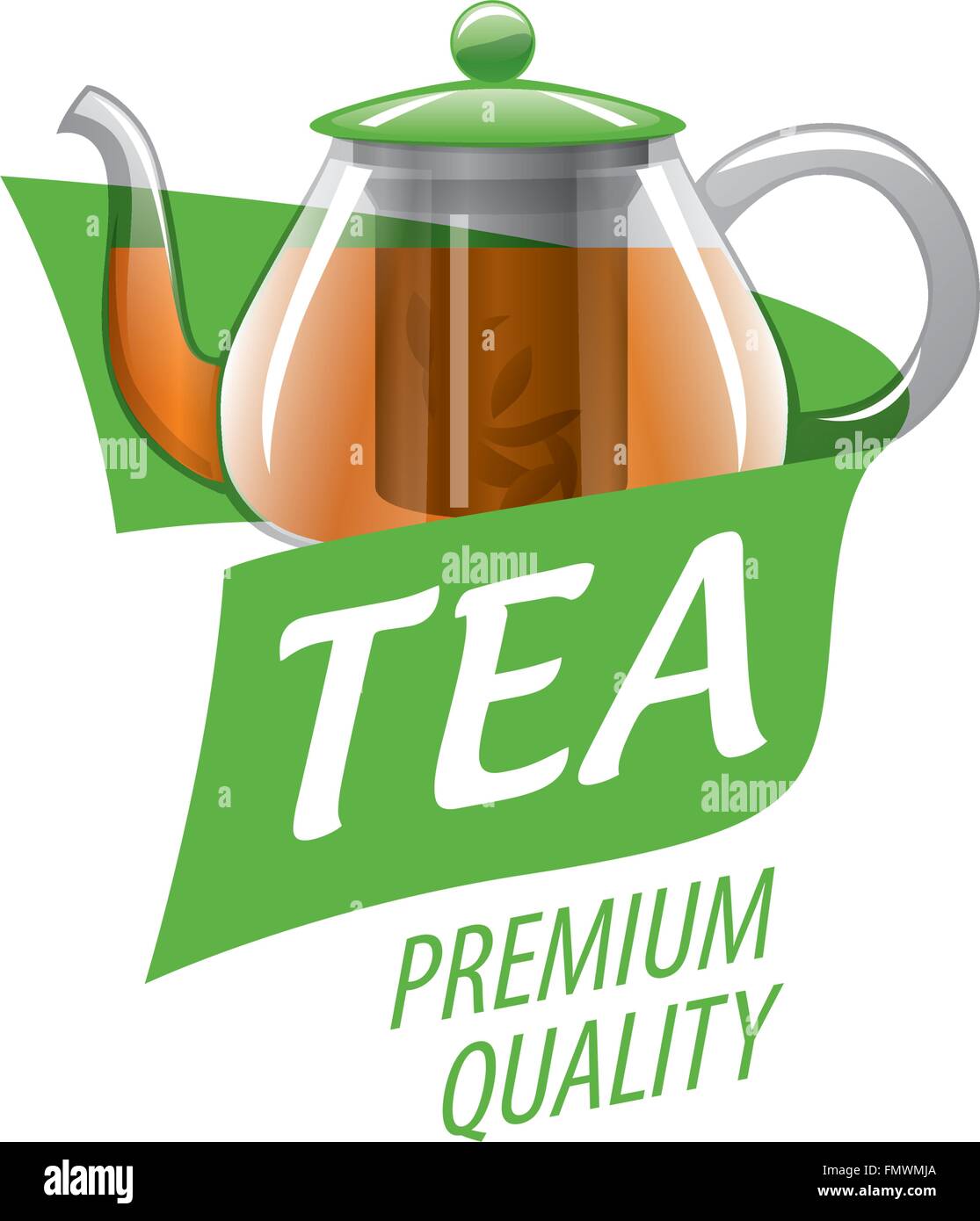 vector logo tea Stock Vector Image & Art - Alamy