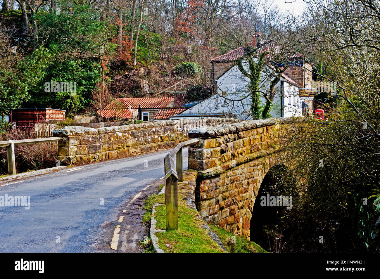 Beck Hole in the North Yorkshire Moors Stock Photo - Alamy