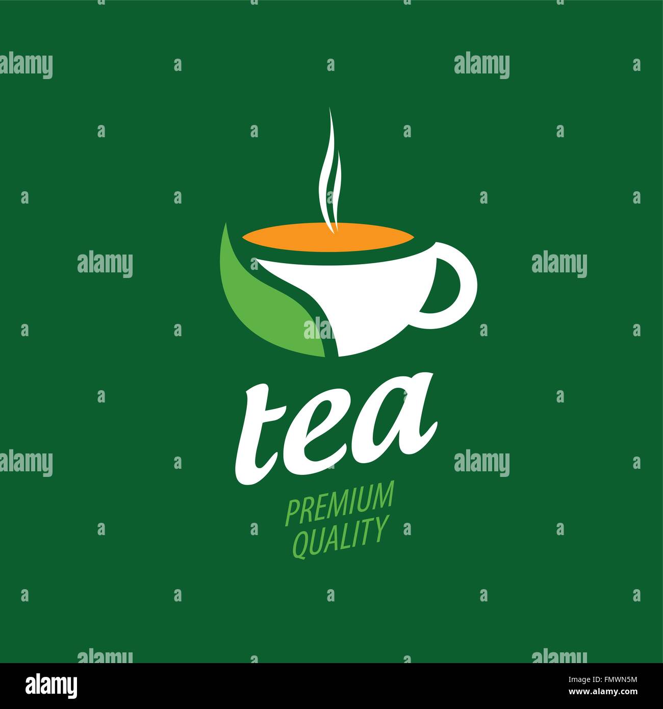 vector logo tea Stock Vector Image & Art - Alamy