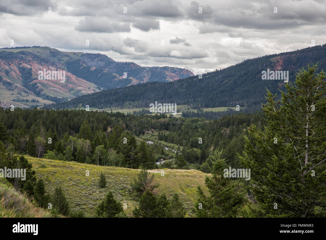 Red Hills of Wyoming Stock Photo - Alamy