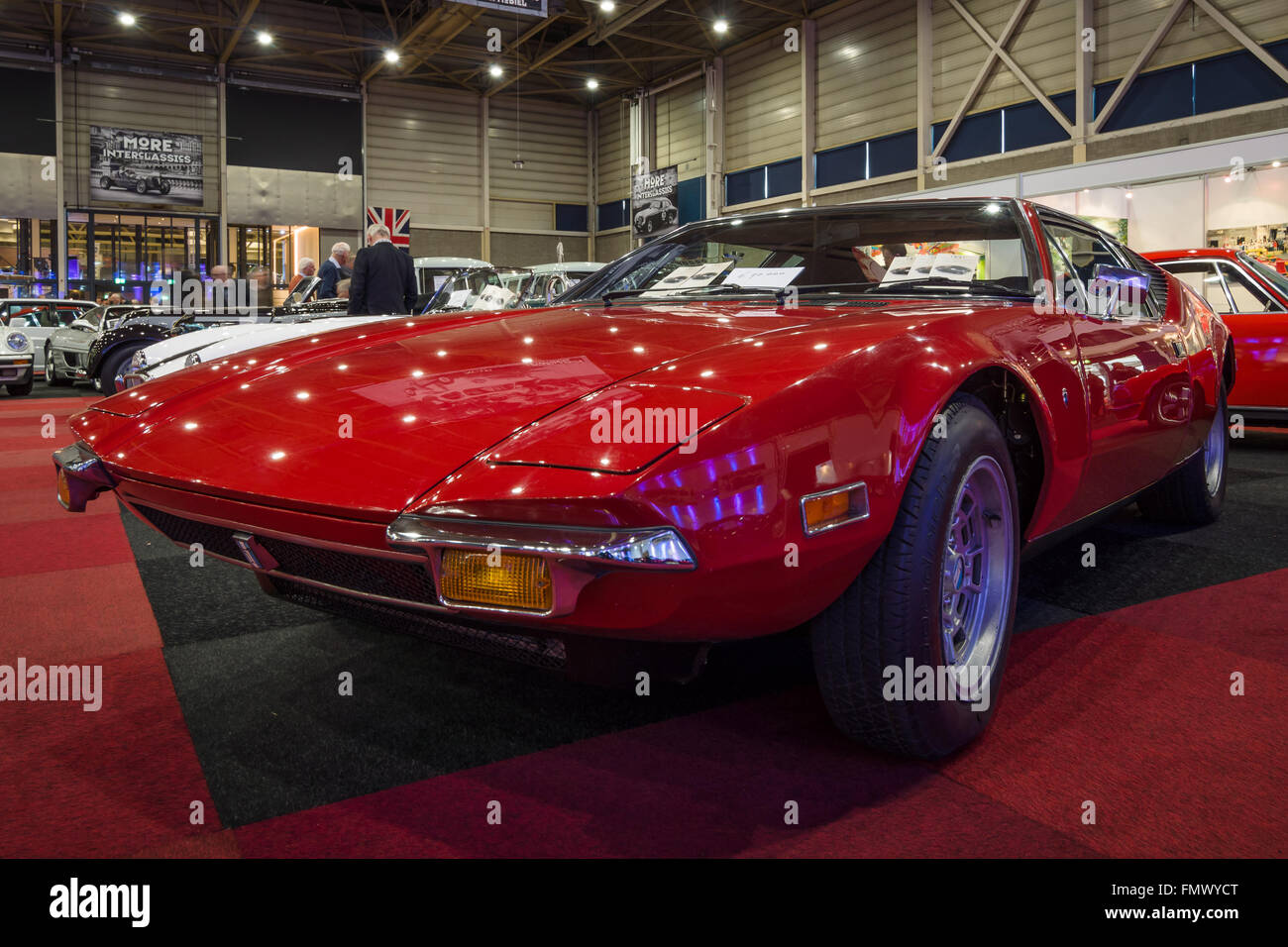 Sports car De Tomaso Pantera Stock Photo - Alamy