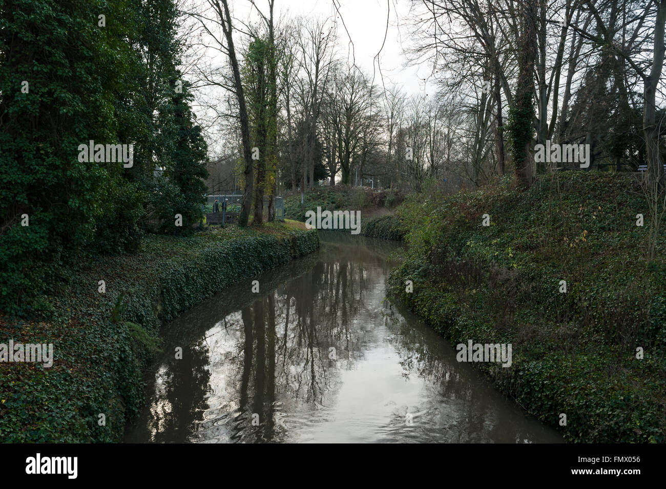 Jeker River in the city of Maastricht. The Netherlands Stock Photo - Alamy