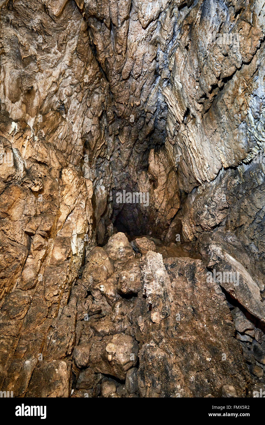 Interior of an old cave with beautiful speleothems Stock Photo - Alamy