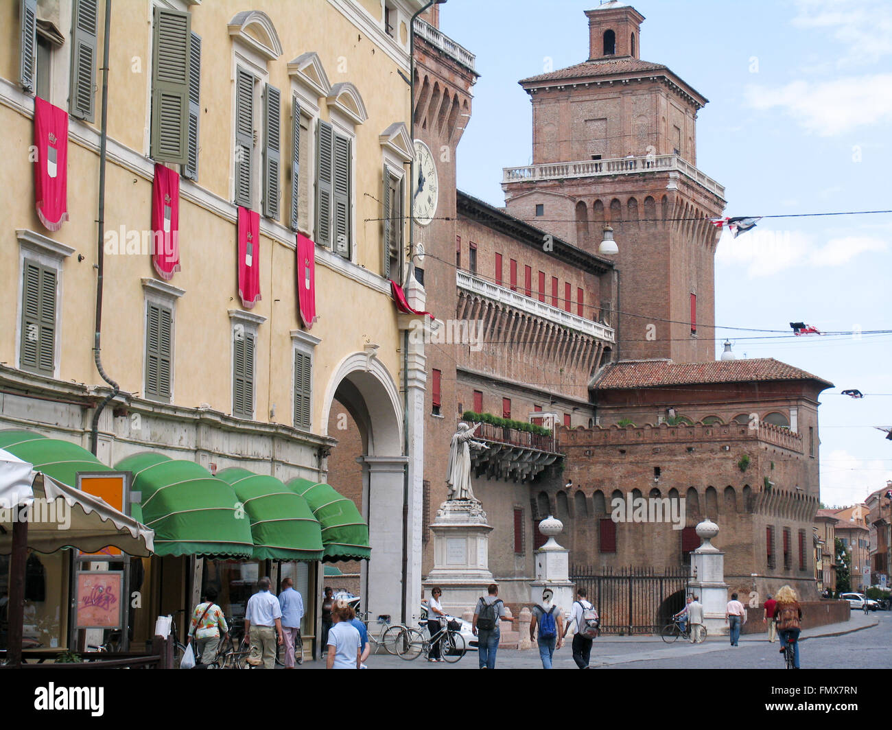 Este Castle, Ferrara Stock Photo - Alamy