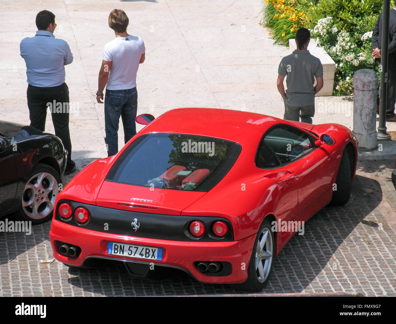 Red ferrari car hi-res stock photography and images - Alamy