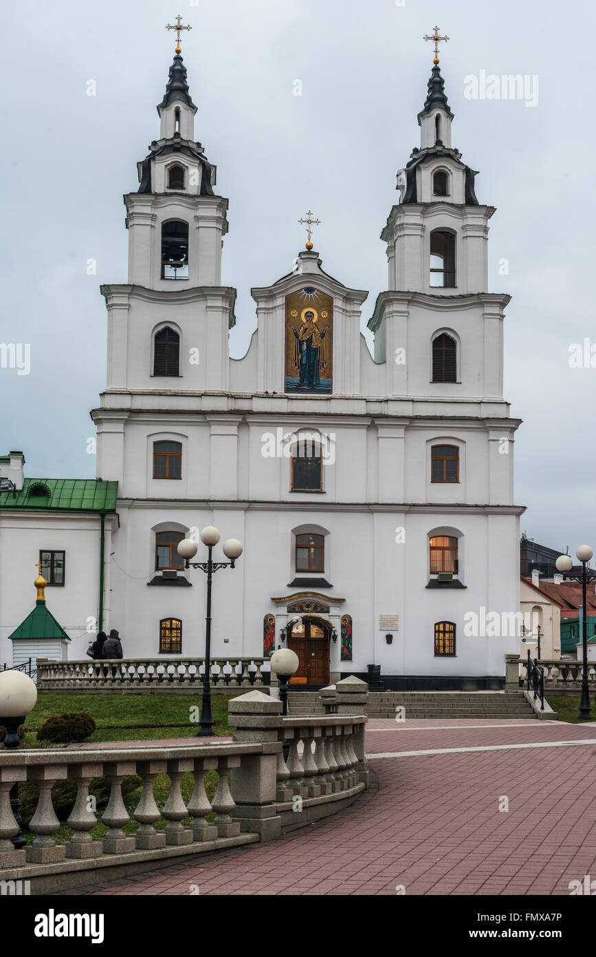 Minsk, Belarus: Orthodox cathedral of the Holy Spirit Stock Photo - Alamy