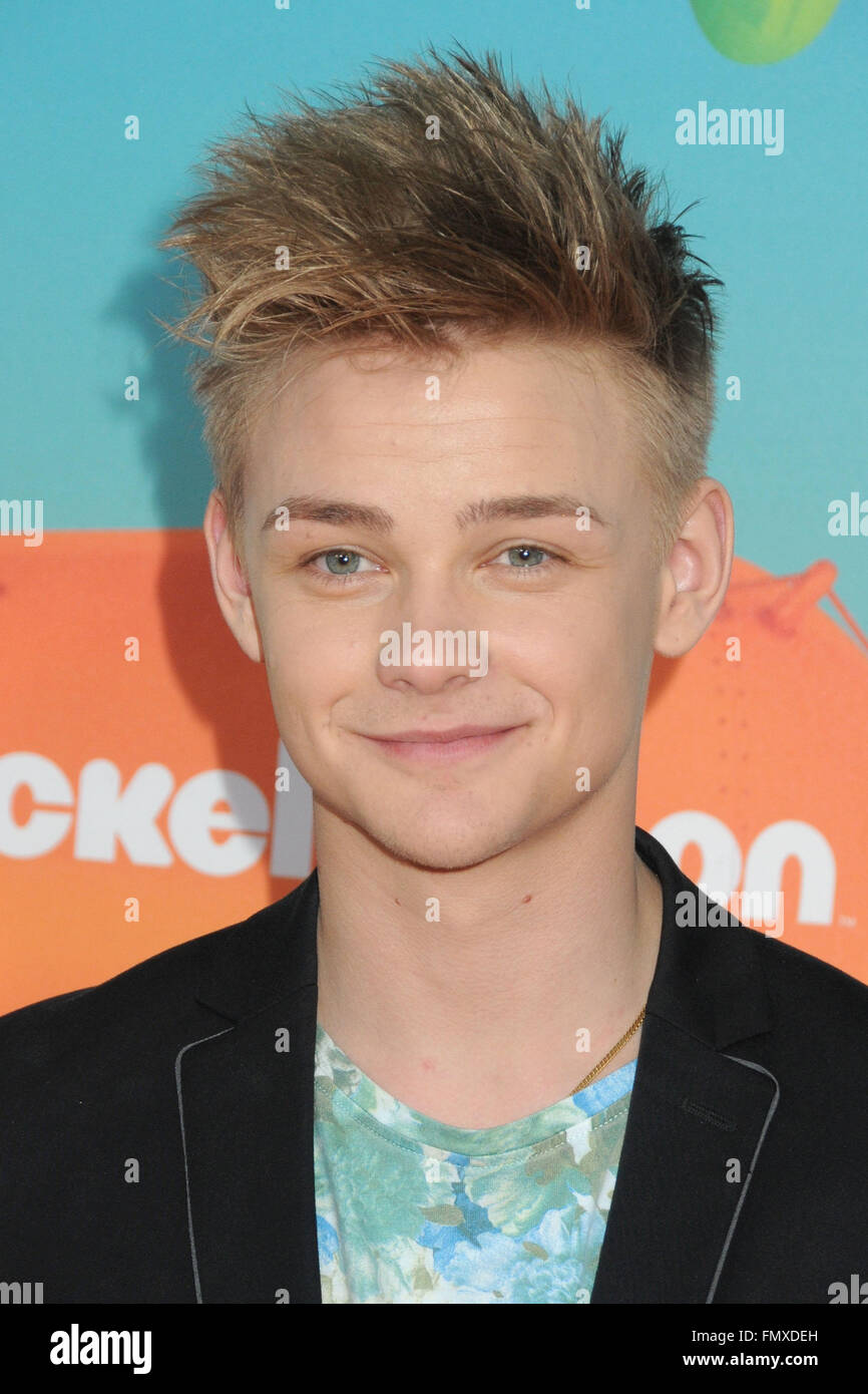 Inglewood, CA, USA. 12th Mar, 2016. Ian Thomas. 2016 Nickelodeon Kids ...