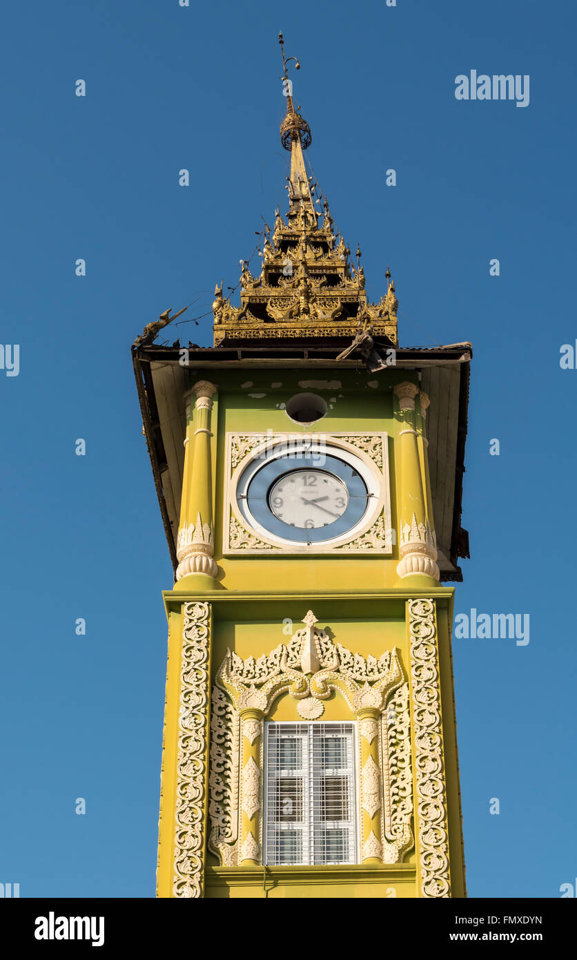 Myanmar clock tower hi-res stock photography and images - Alamy