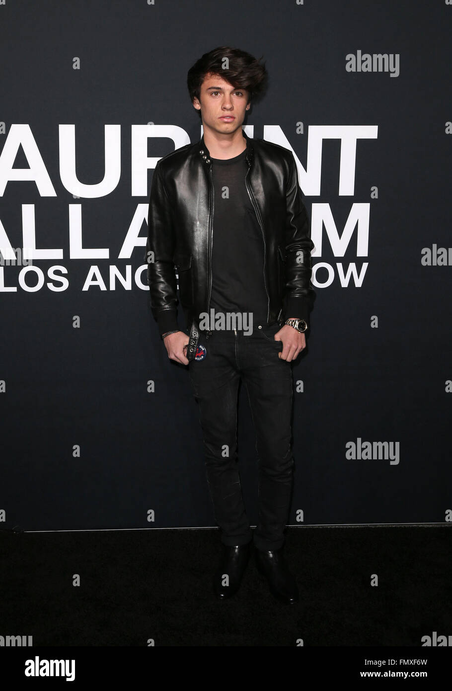Saint Laurent at Hollywood Palladium - Arrivals Featuring: Dylan Lee ...
