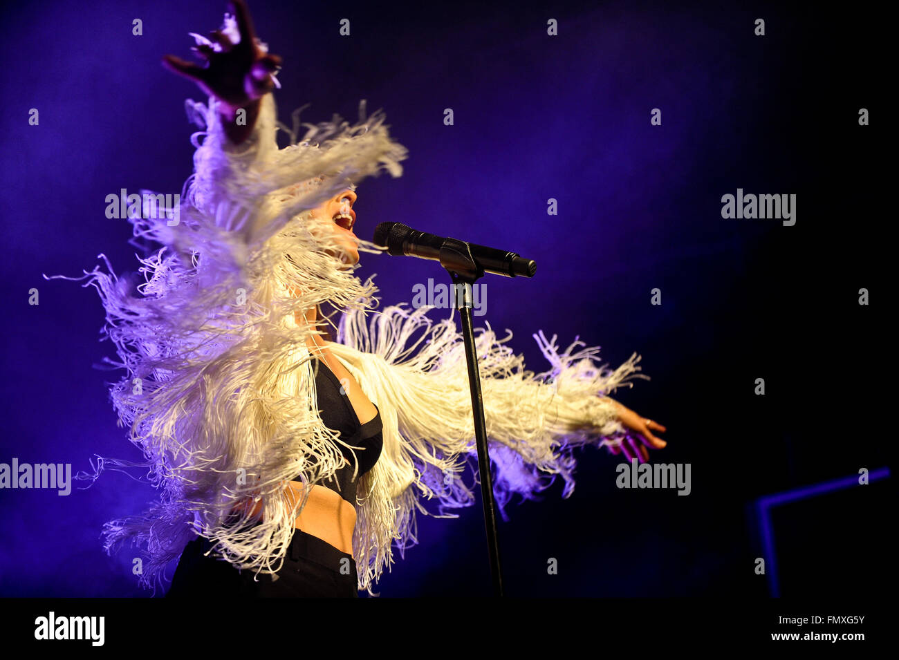 Foxes Performing at the Plug Sheffield Stock Photo - Alamy