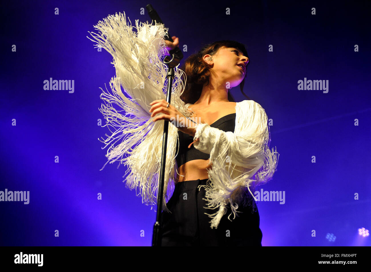 Foxes Performing at the Plug Sheffield Stock Photo - Alamy