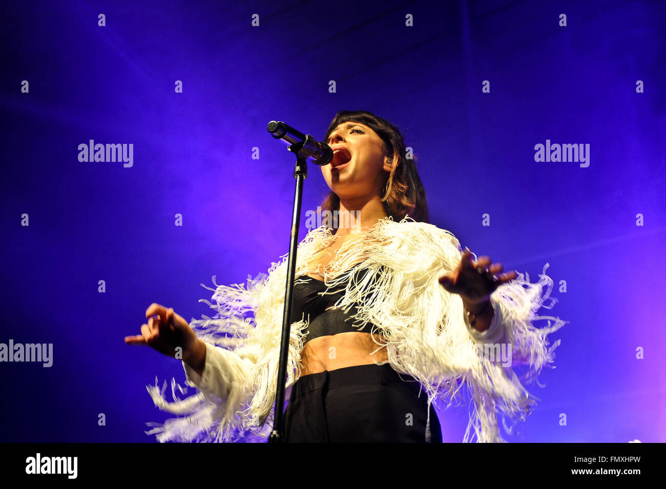 Foxes Performing at the Plug Sheffield Stock Photo - Alamy