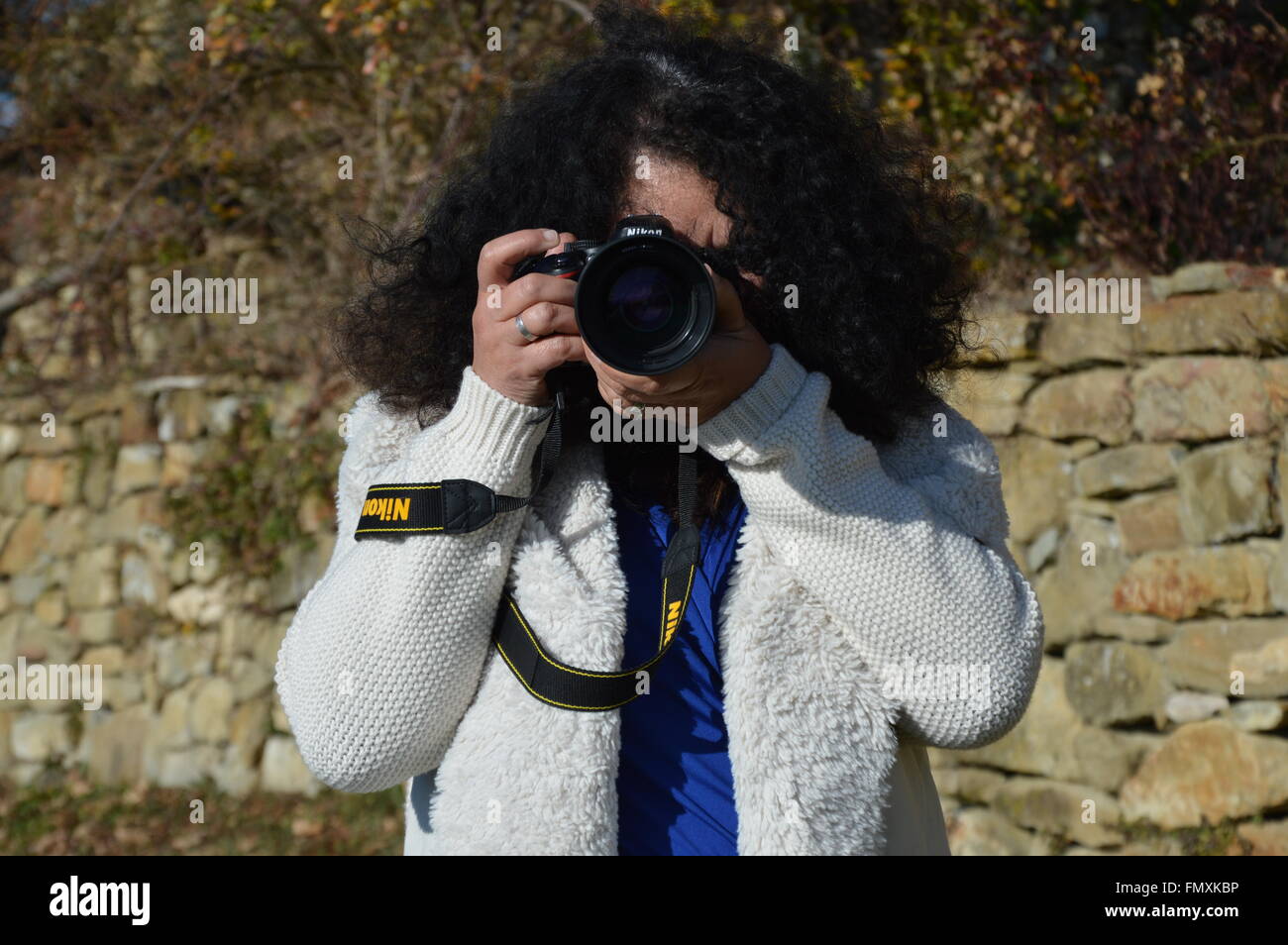 Photographer at Work Stock Photo - Alamy