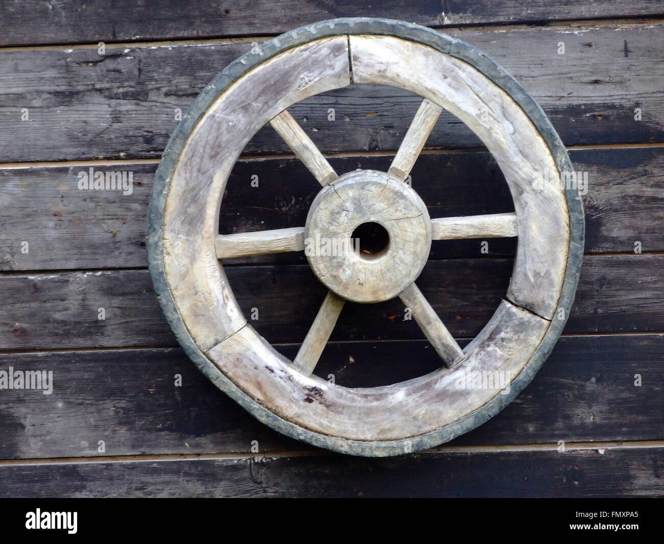 Old wheel Stock Photo - Alamy
