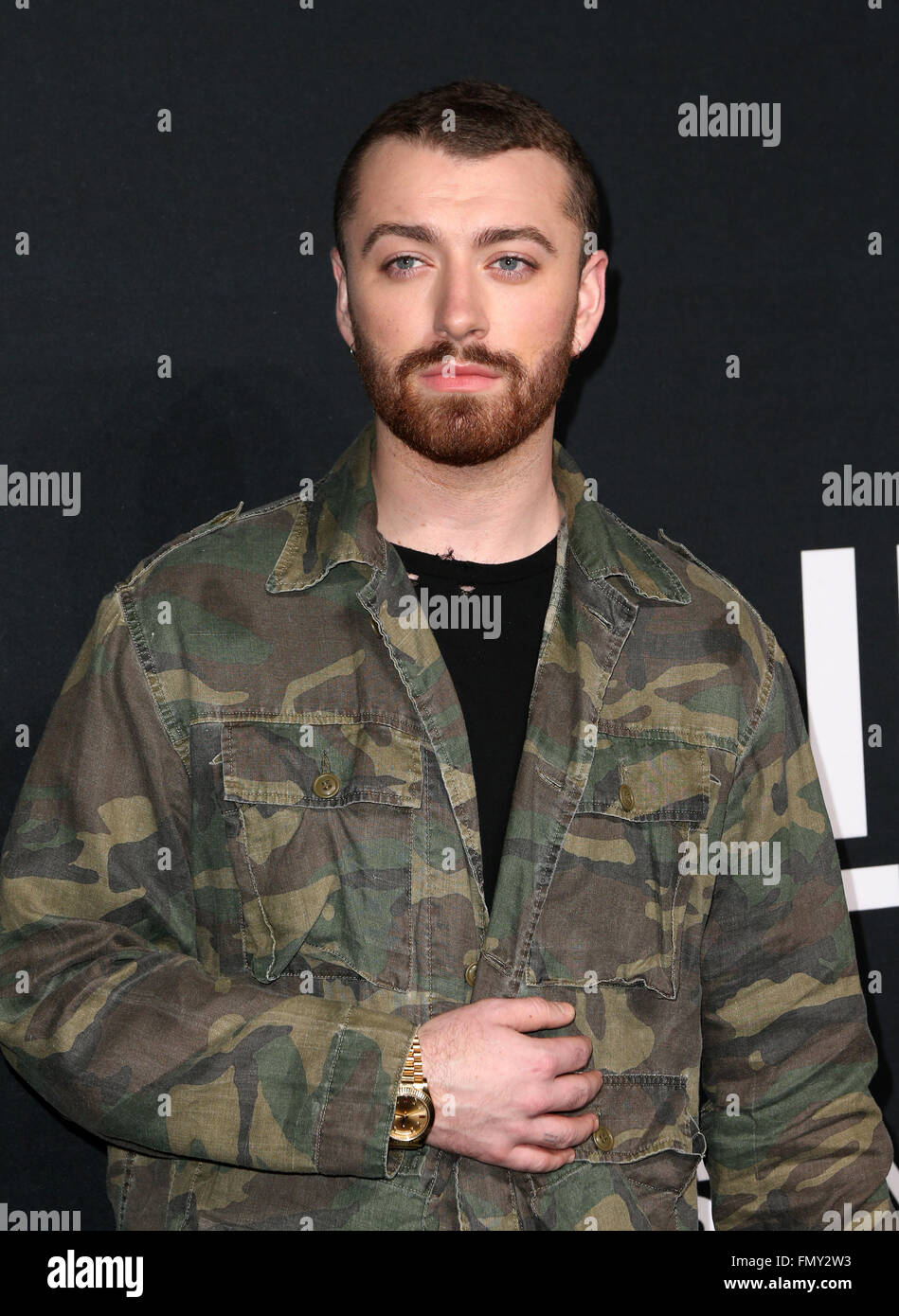 Saint Laurent at Hollywood Palladium - Arrivals Featuring: Sam Smith ...