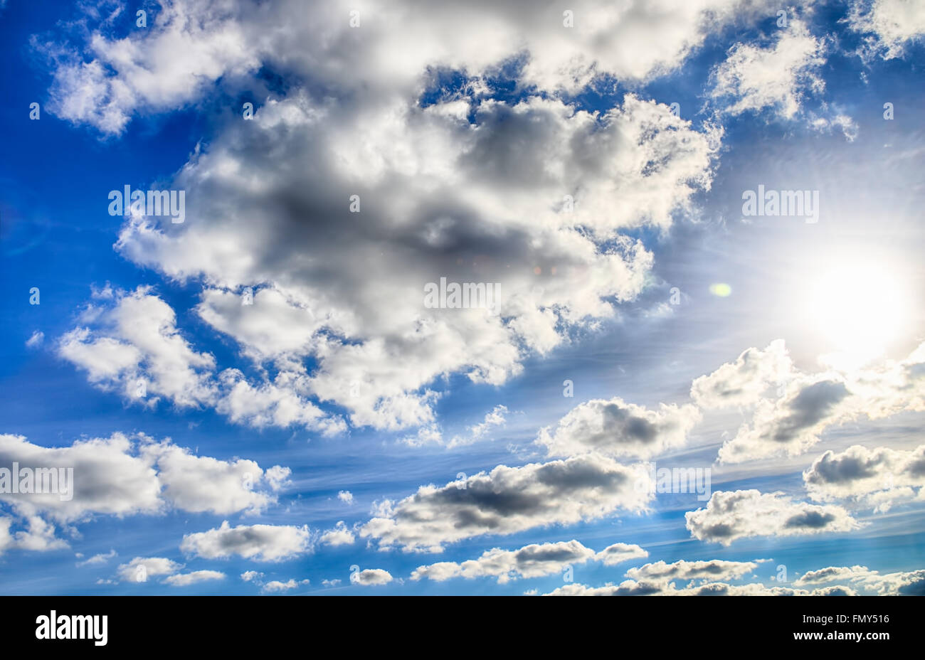 Dramatic sky with stormy clouds.HDR image Stock Photo - Alamy
