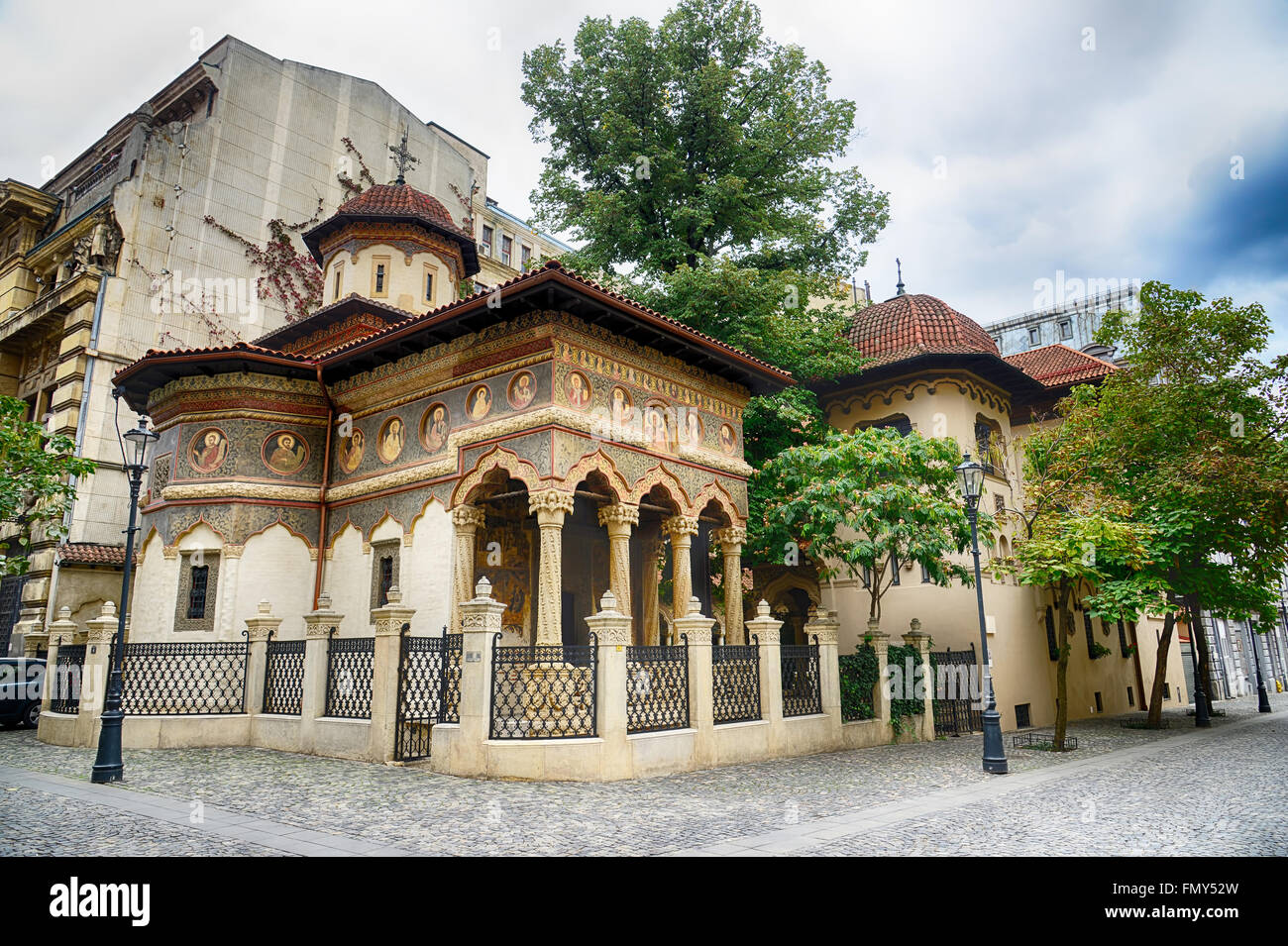 Stavropoleos monastery hi-res stock photography and images - Alamy