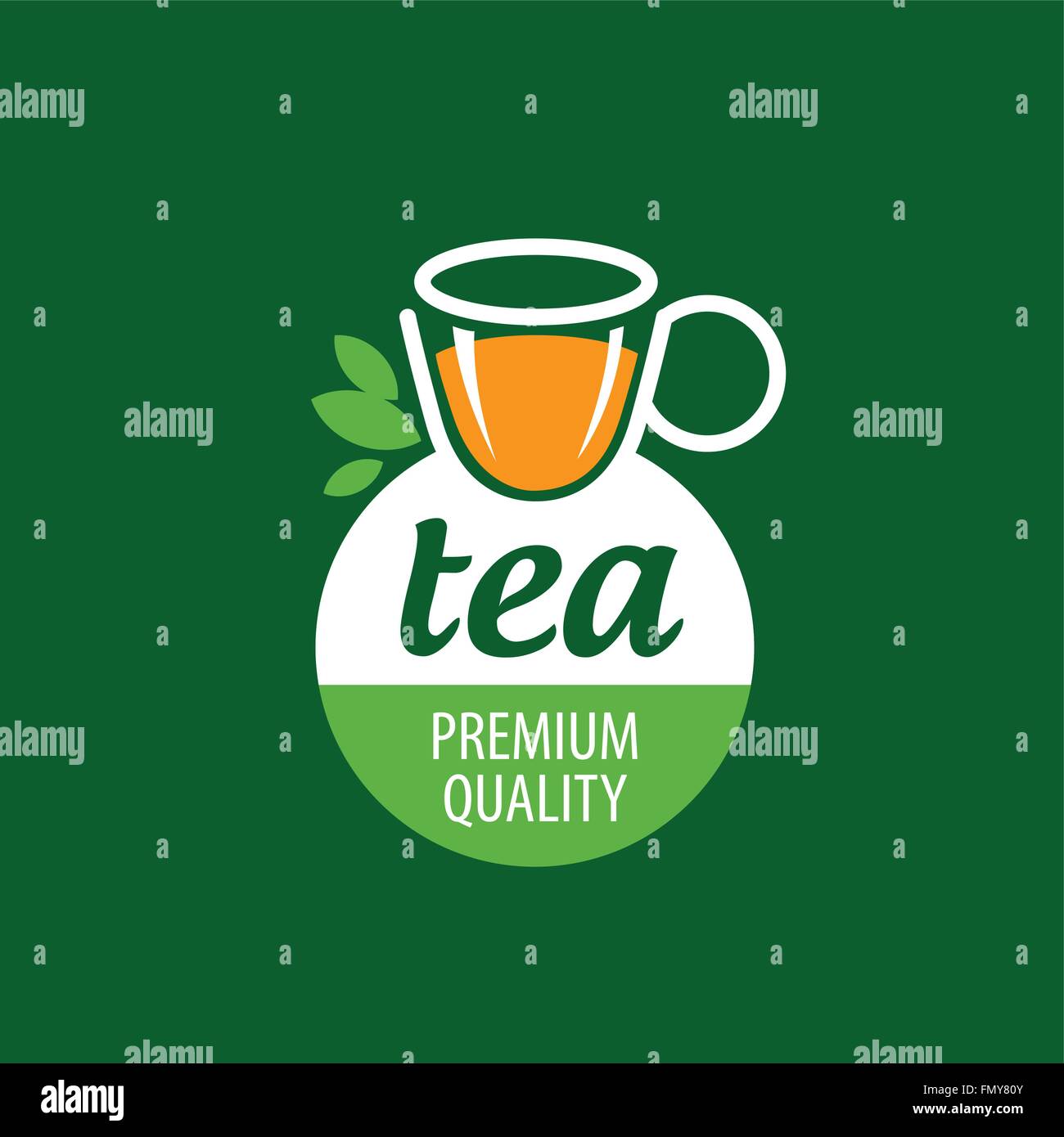 vector logo tea Stock Vector Image & Art - Alamy