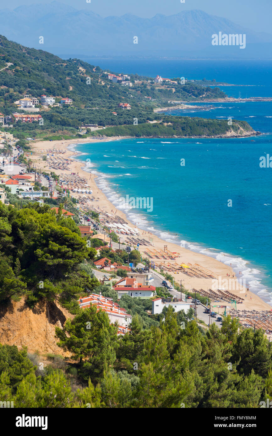 Vrachos, Epirus, Greece. Vrachos beach Stock Photo - Alamy