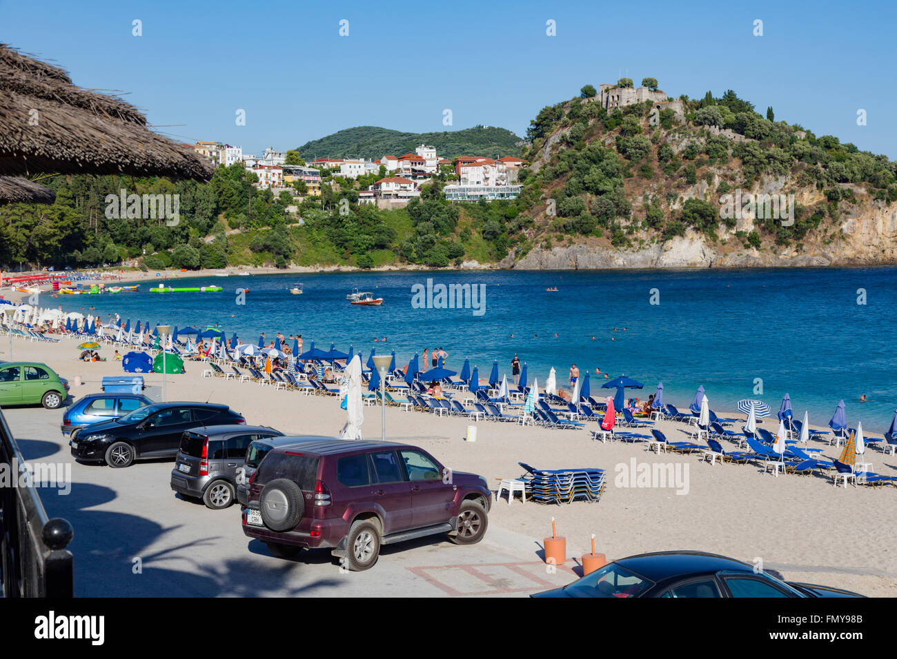 Parga, Epirus, Greece. Valtos beach Stock Photo - Alamy