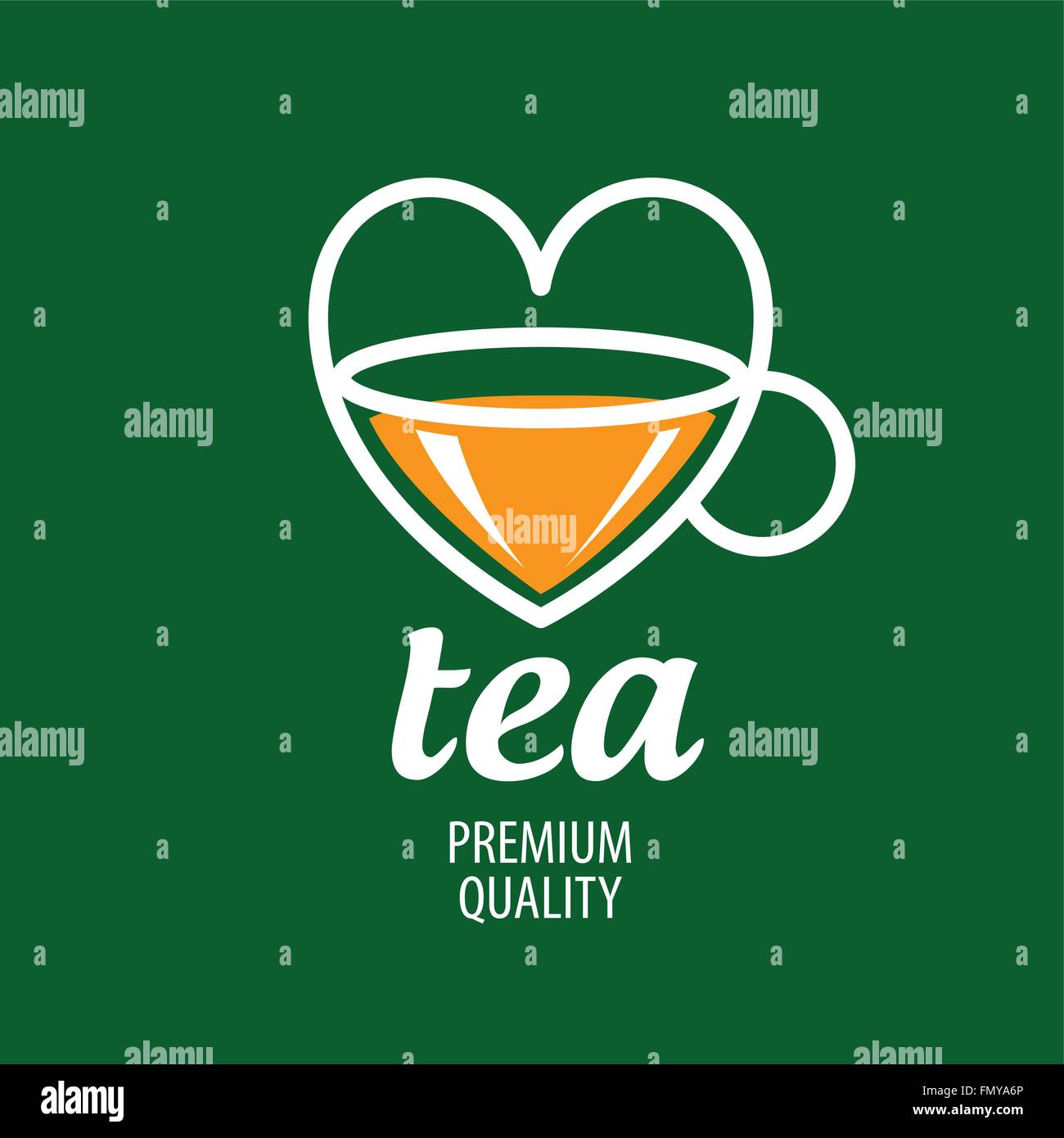 vector logo tea Stock Vector Image & Art - Alamy