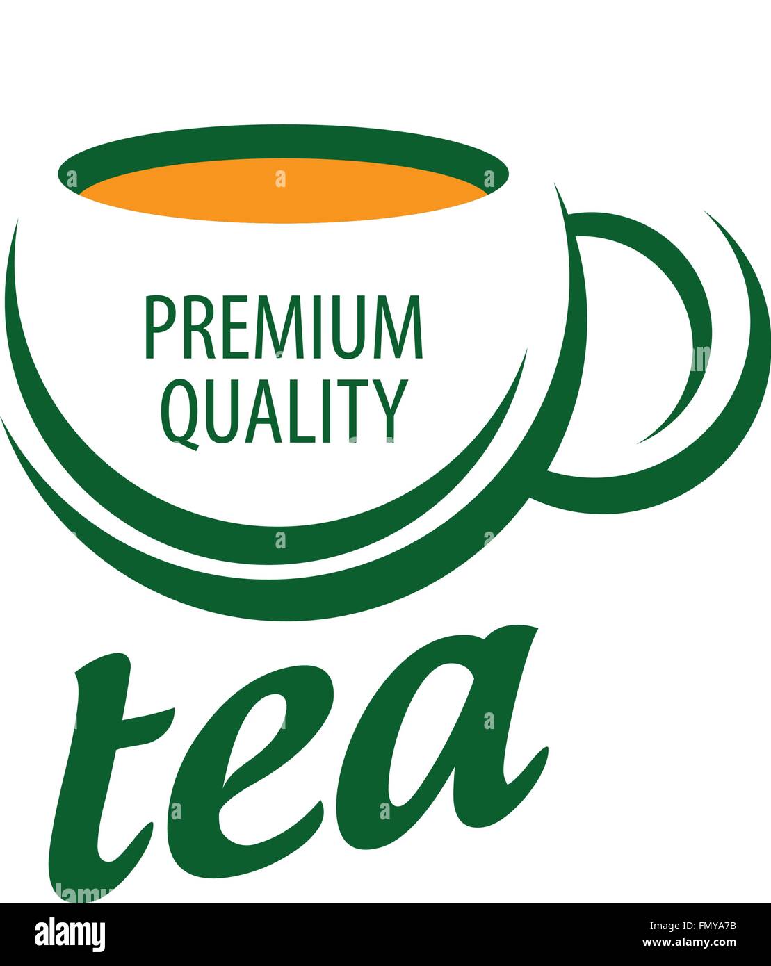 vector logo tea Stock Vector Image & Art - Alamy