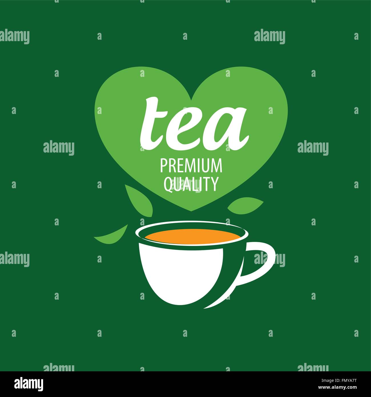 vector logo tea Stock Vector Image & Art - Alamy