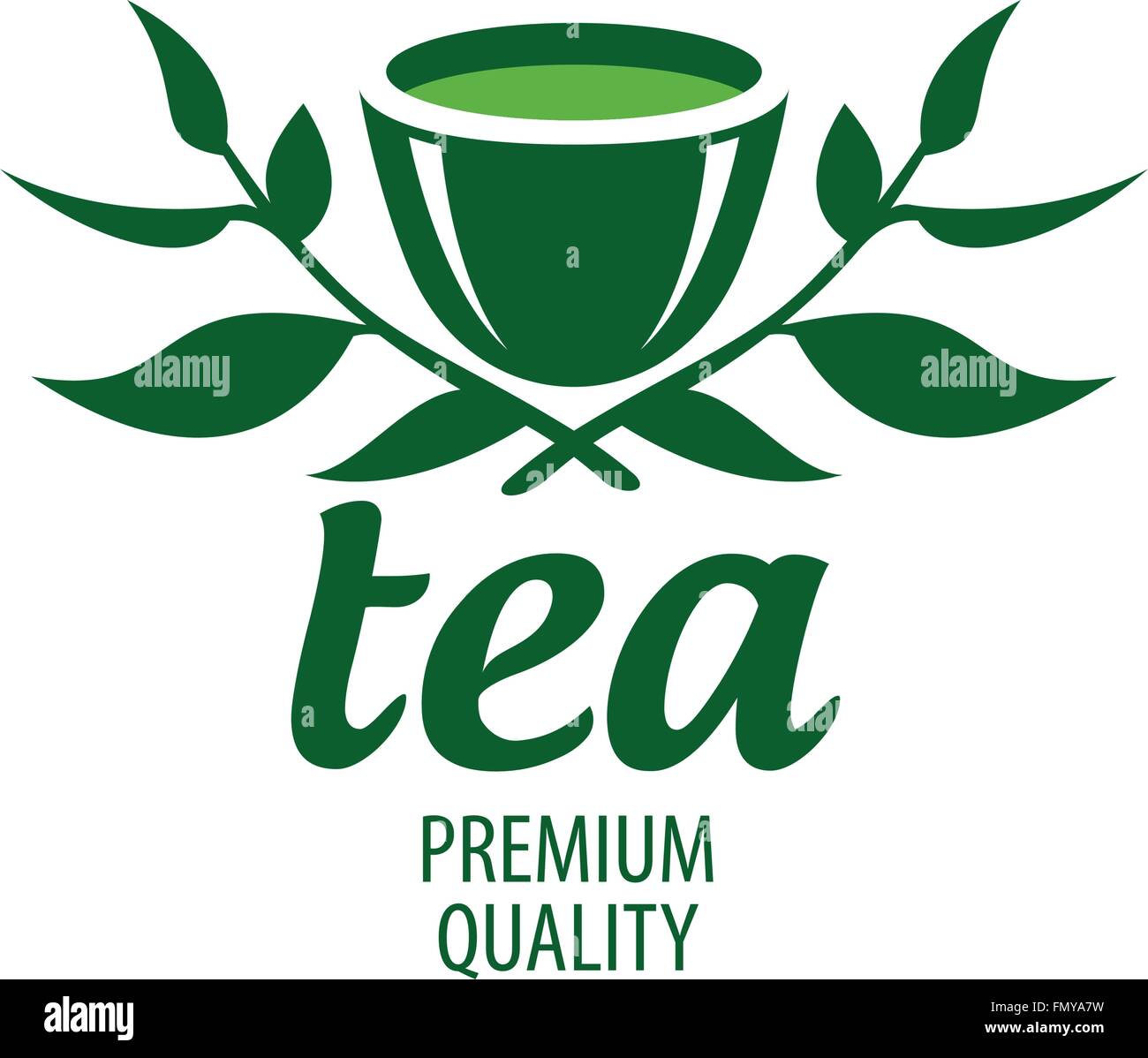 vector logo tea Stock Vector Image & Art - Alamy