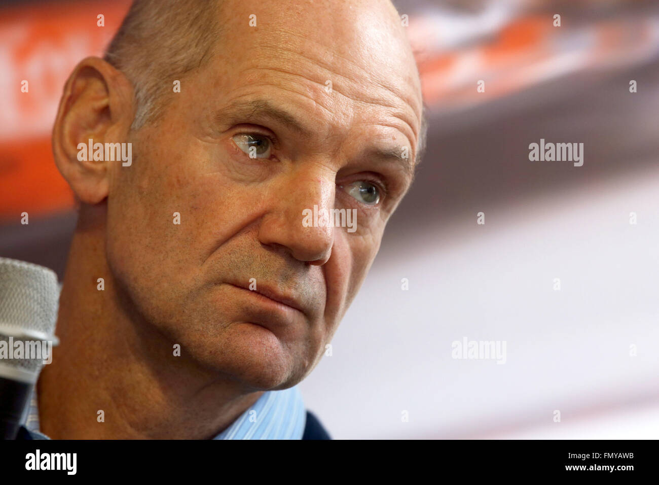 The chief technical director of Red Bull, British Adrian Newey, seen ...