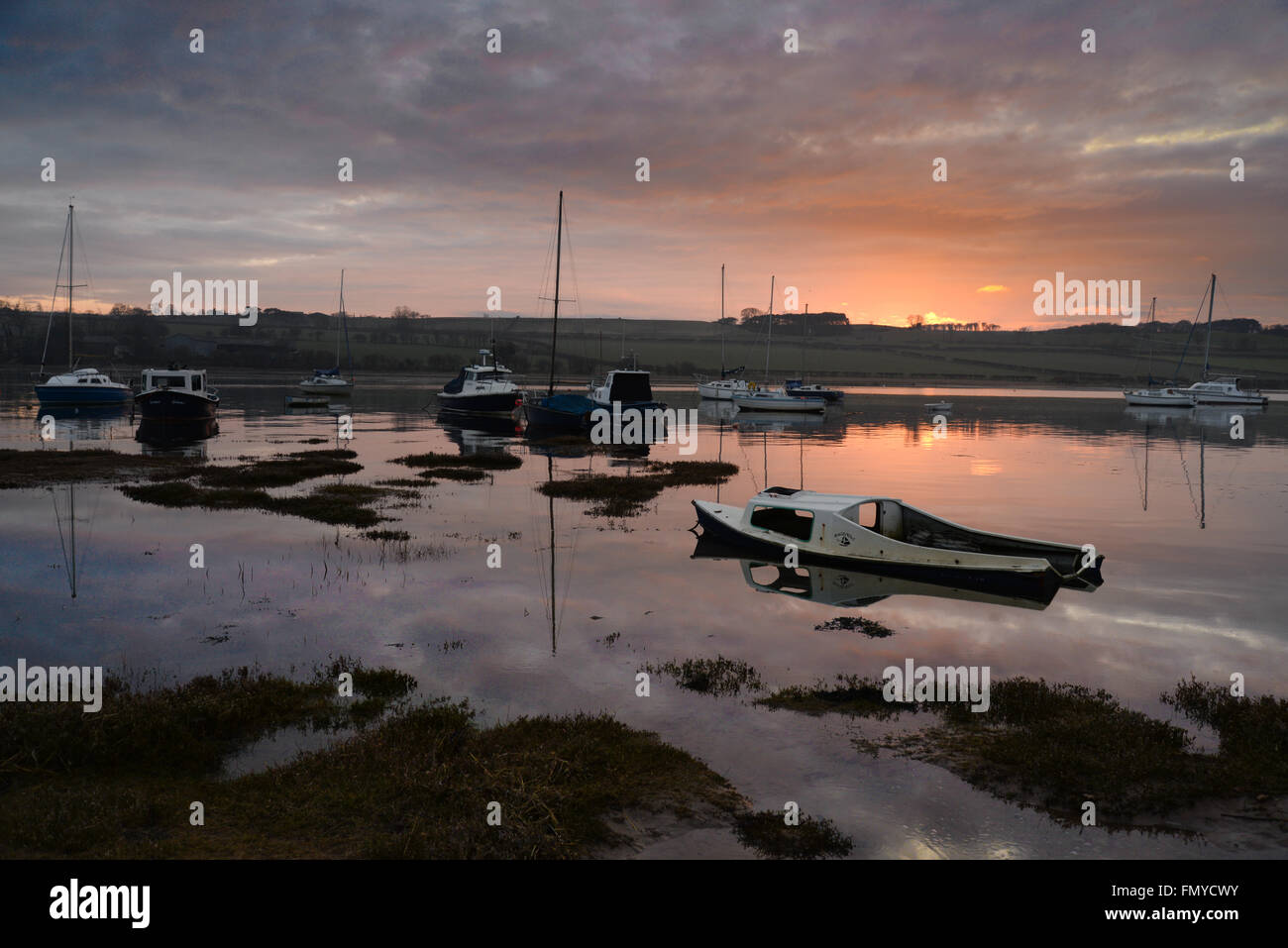 Alnmouth sunset hi-res stock photography and images - Alamy