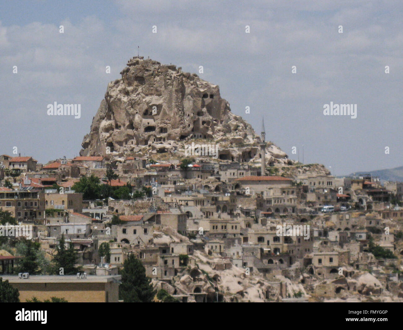 The cave houses in the exotic Cappadocia, Turkey Stock Photo - Alamy